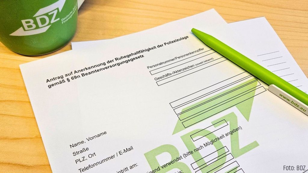 BDZ informiert über Entwicklung der Höhe der Polizeizulage - BDZ ...