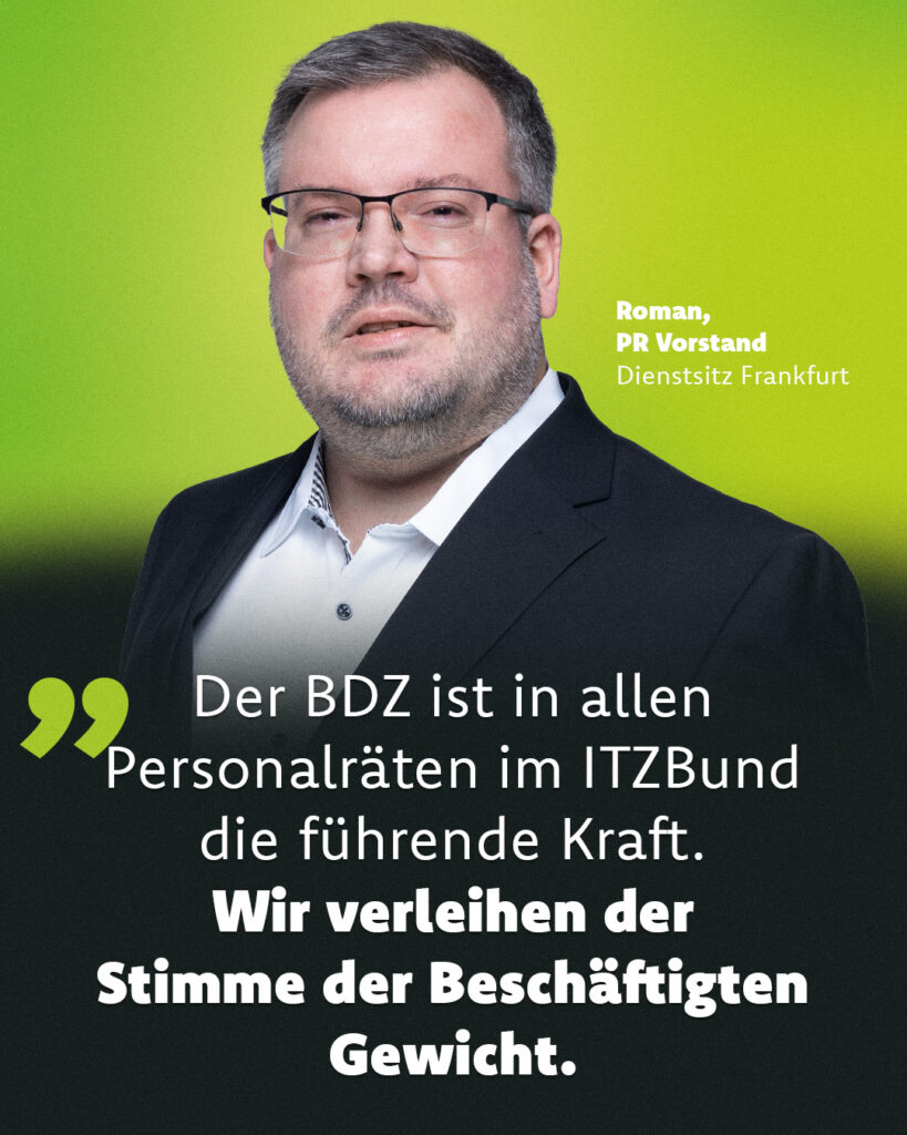 ITZBund - BDZ, Deutsche Zoll- und Finanzgewerkschaft